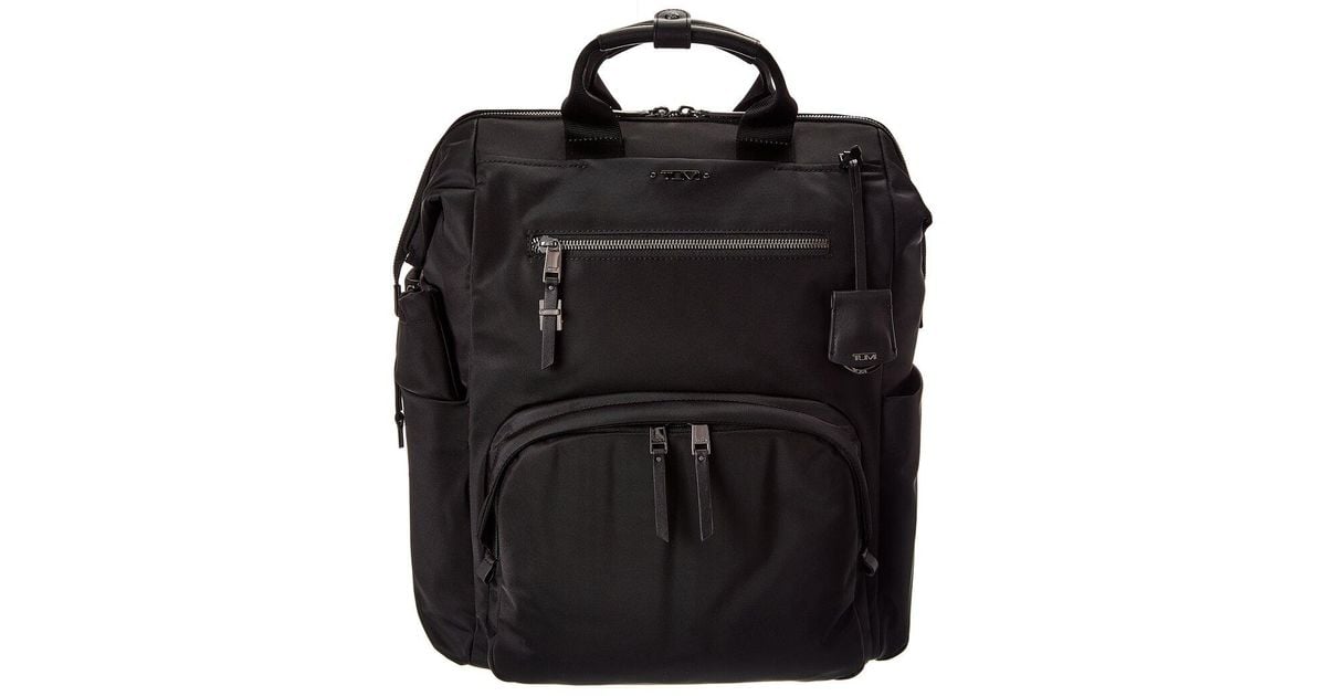Tumi Irma Framed Backpack in Black | Lyst