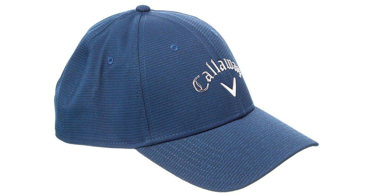 Callaway Apparel Liquid Metal Hat in Blue for Men | Lyst UK