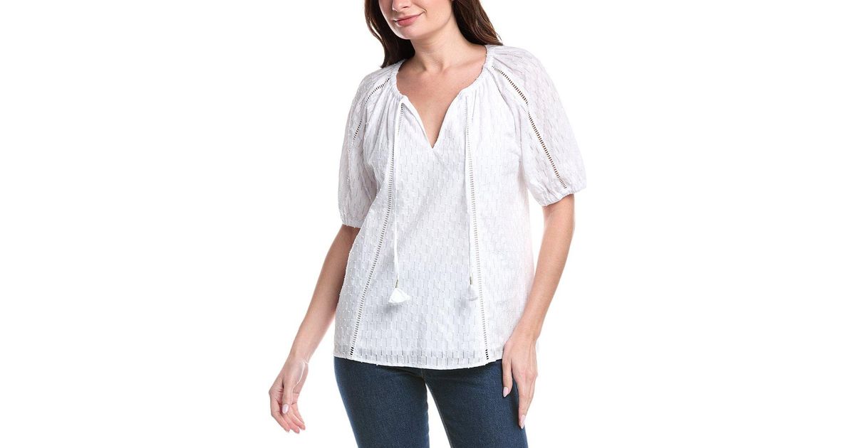 Tommy Bahama Palm Cove Top in White | Lyst UK