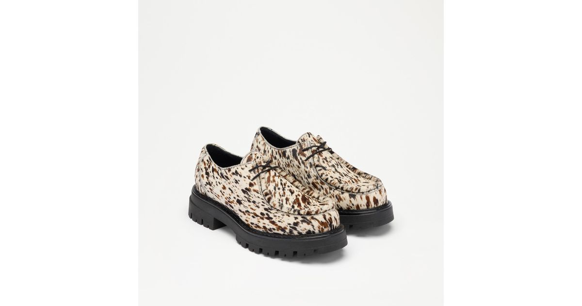 Russell & Bromley Walby Chunky Moccasin in Brown | Lyst UK