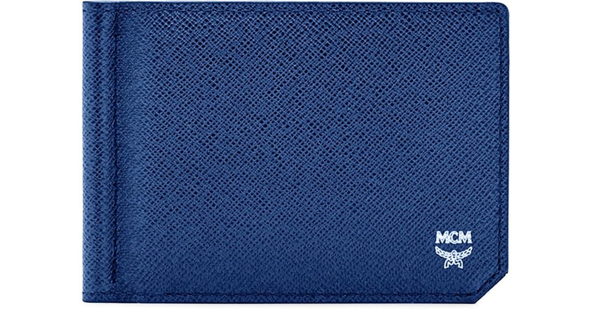 Navy Blue Mcm Wallet | Paul Smith
