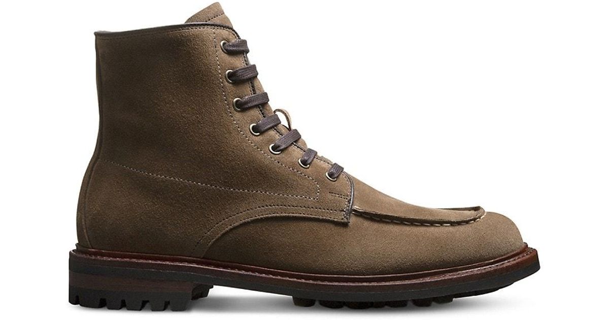 Allen Edmonds Carter Leather Boots in Brown for Men | Lyst