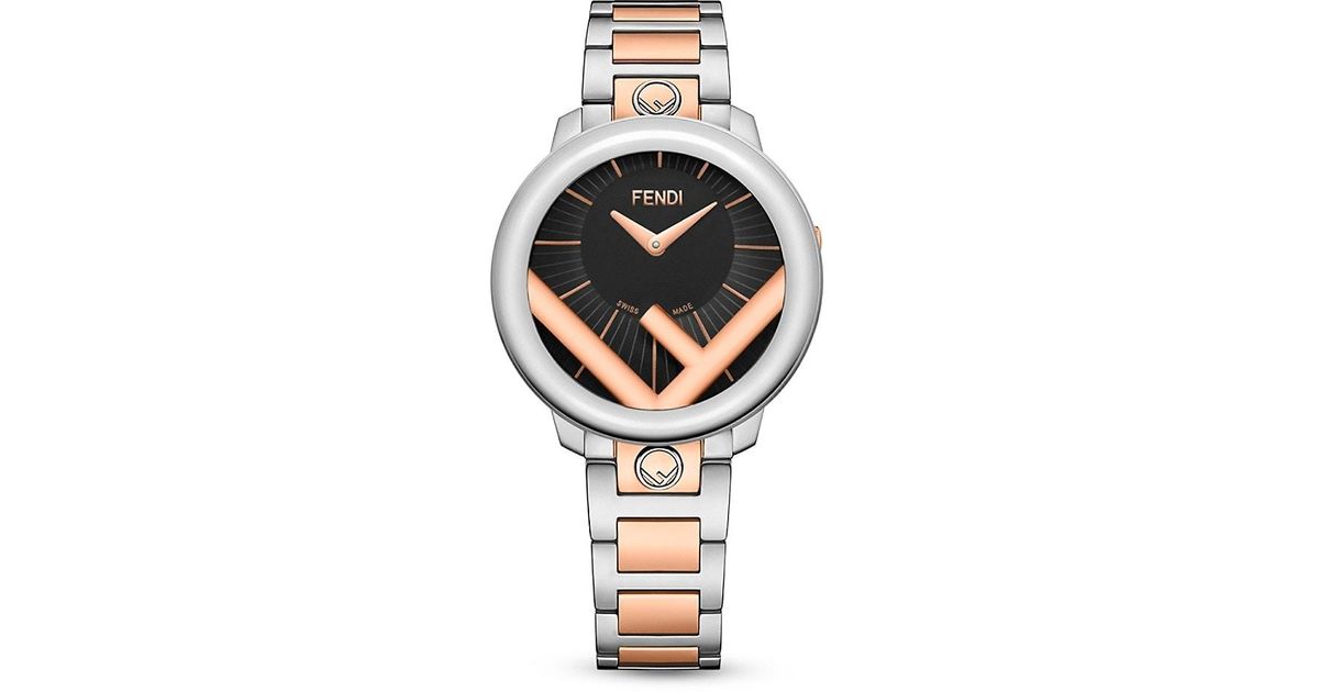 Fendi Two-Tone & Opalin Dial Bracelet Watch/36Mm in Metallic | Lyst
