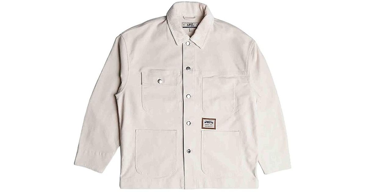 Alpha Style Sherwood Point Collar Jacket in Natural for Men | Lyst UK