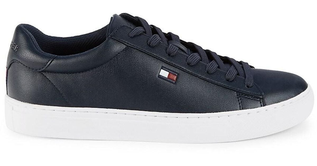 Tommy Hilfiger Brecon Logo Low Top Sneakers in Blue for Men | Lyst