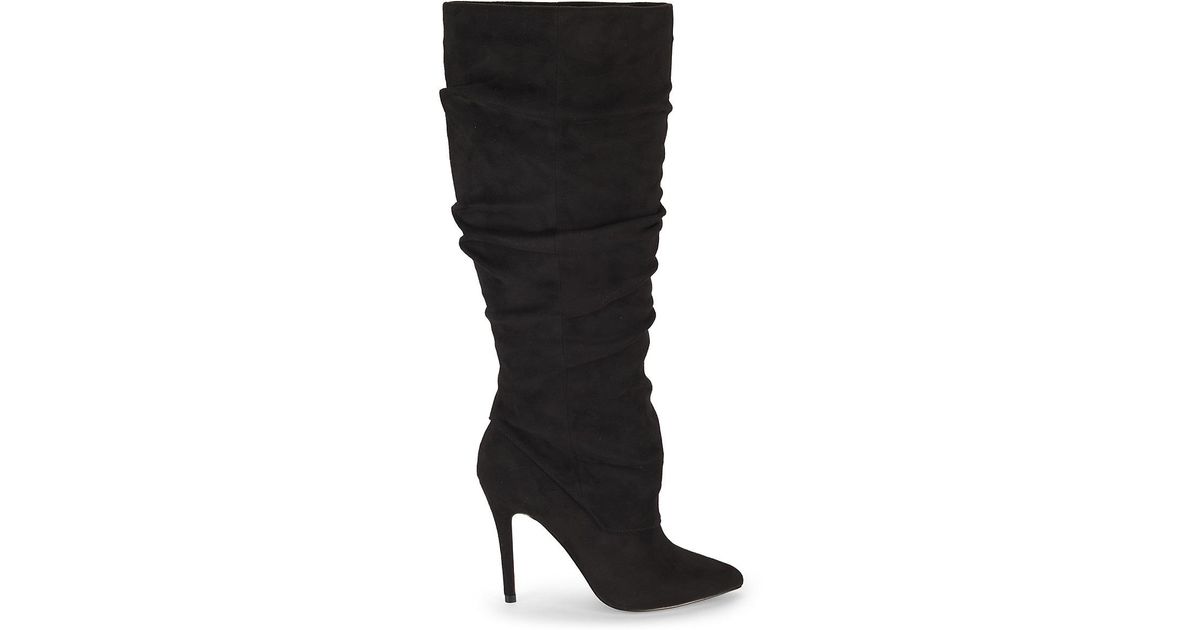 Charles David Papi Slouchy Stiletto Tall Boots in Black | Lyst