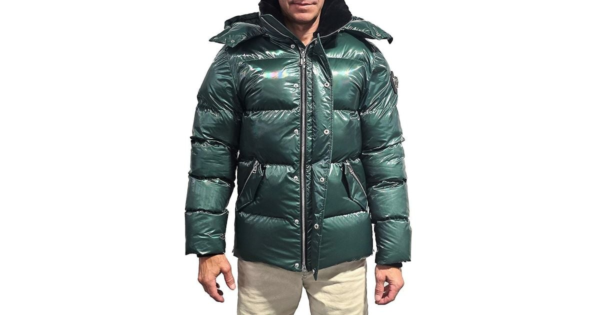 Woodpecker Bumnester Heavy Weight Puffer Jacket in Green for Men | Lyst