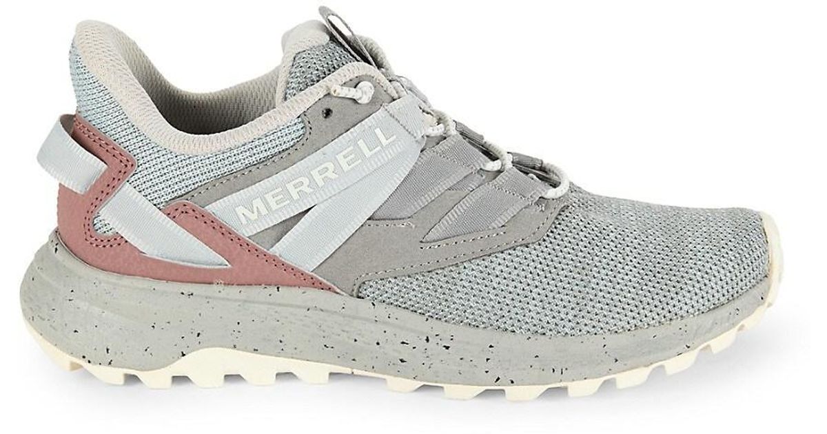 Merrell Dash Bungee Low Top Sneakers in Gray | Lyst
