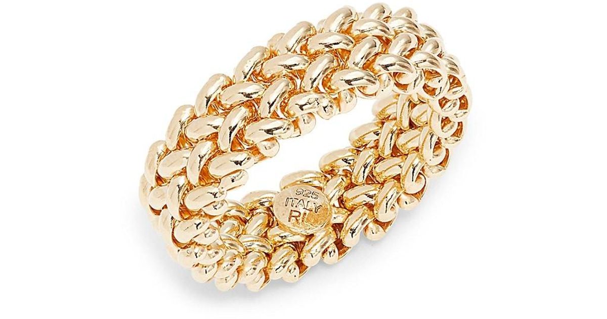 Saks Fifth Avenue Saks Fifth Avenue Made in Metallic | Lyst