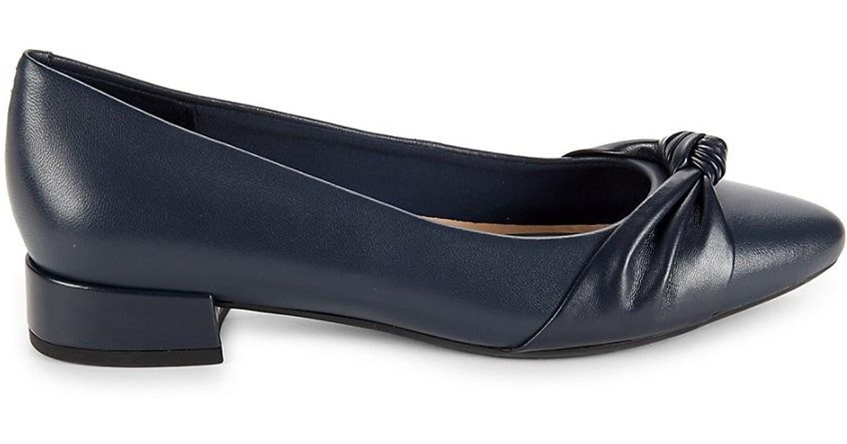 Easy Spirit Secaster Pewter 25mm Knot Pumps in Blue | Lyst