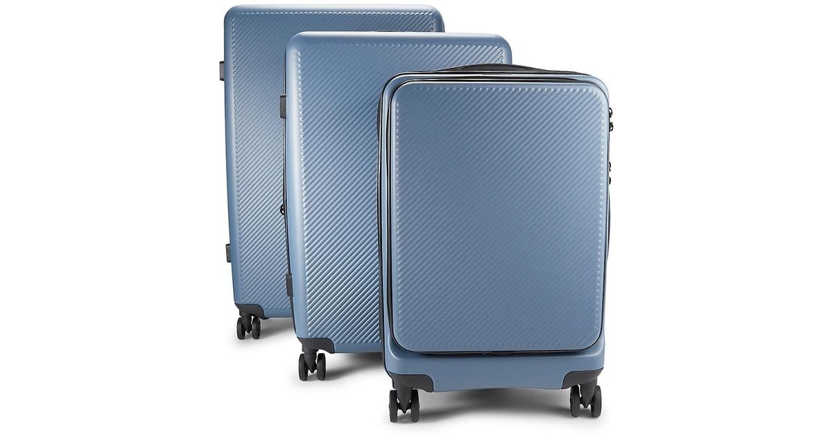 CALPAK Malden 3-piece Textured Luggage Set in Blue | Lyst