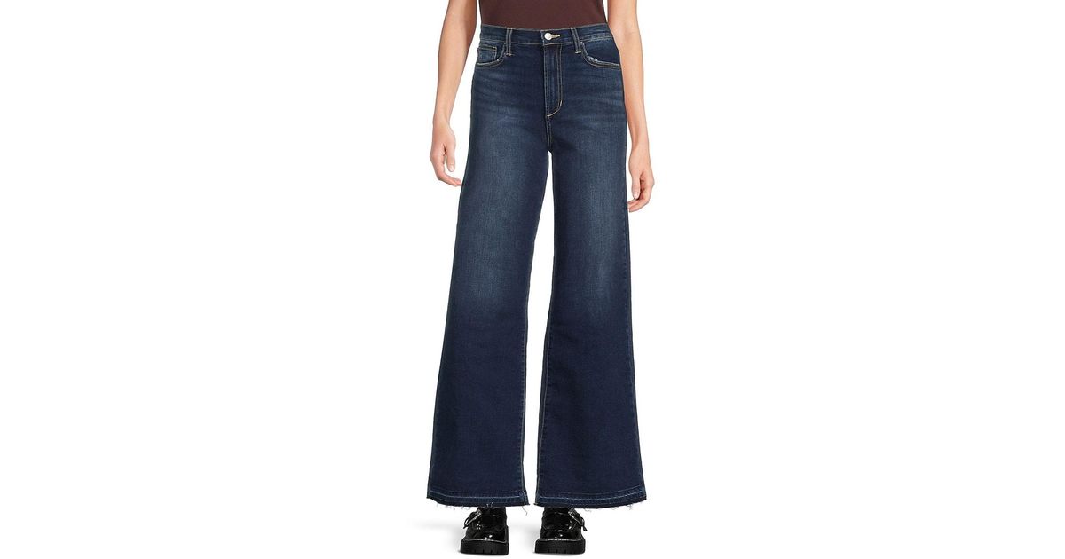Joe's Jeans High-Rise Full-Leg Jeans in Blue | Lyst