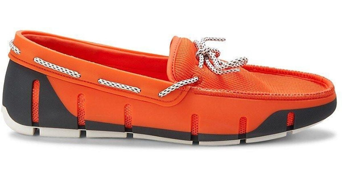 Swims Beach Lace Loafers in Red for Men | Lyst