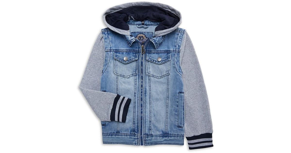 Urban Republic Kid's Denim Twofer Jacket in Blue | Lyst