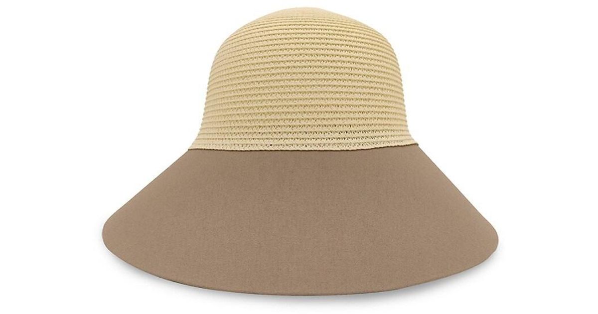 DKNY Textured Reader Cap in Natural | Lyst