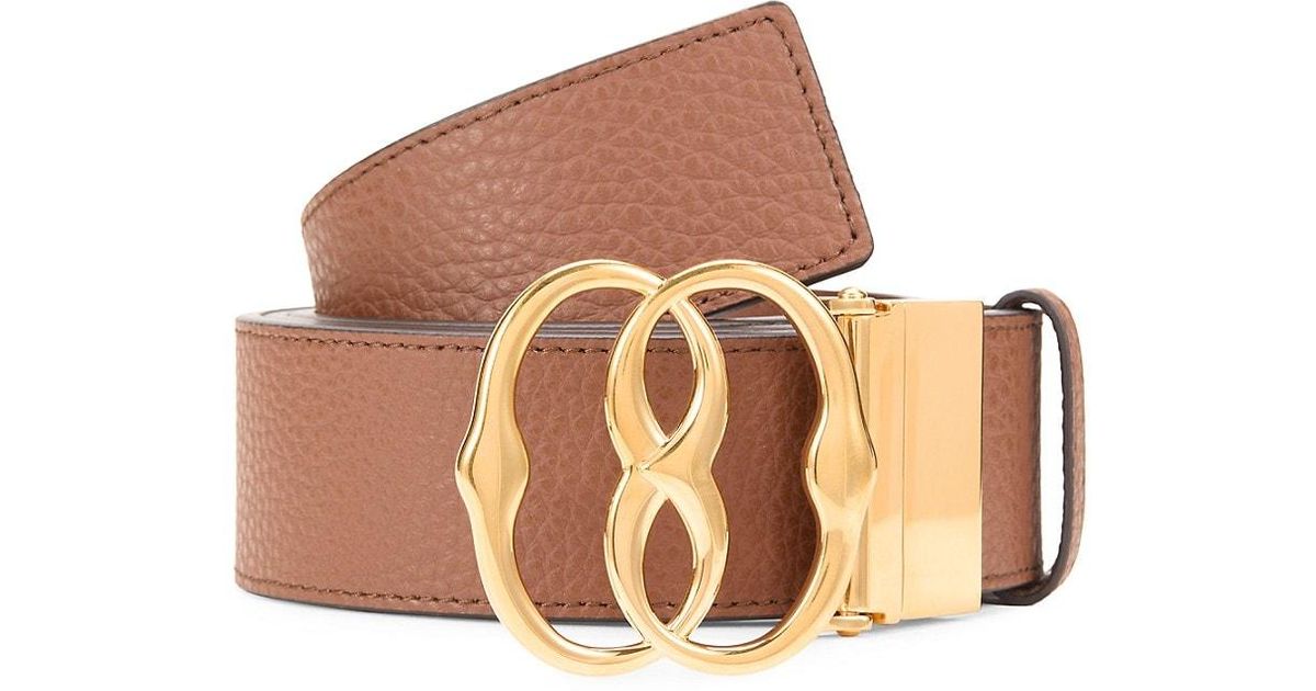 Bally Taurus Leather Reversible Belt in Brown for Men | Lyst