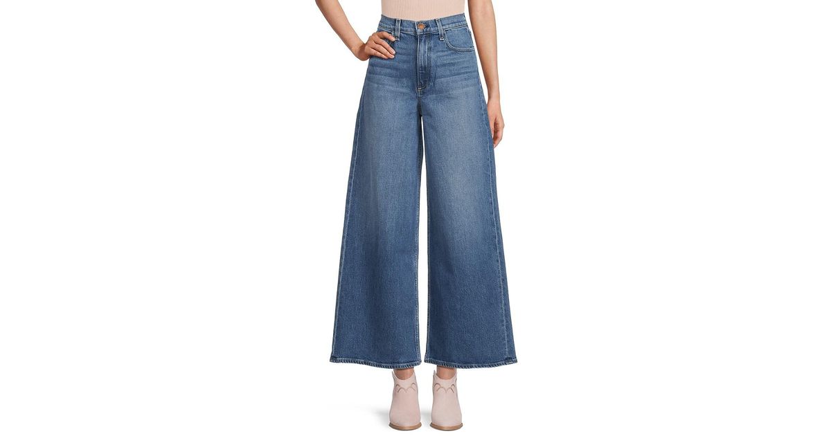 Rag & Bone Serena Wide Leg Jeans in Blue | Lyst