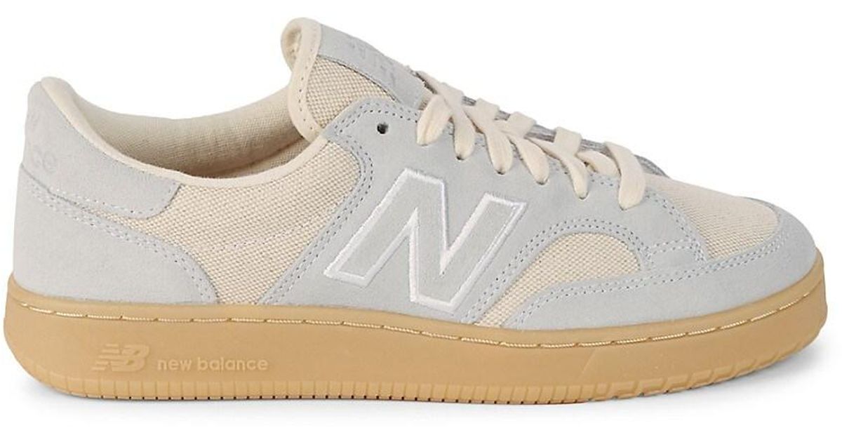 New Balance Undyed Story Colorblock Sneakers in White | Lyst