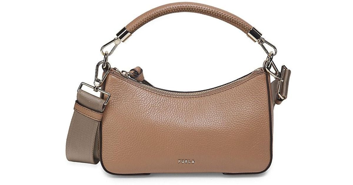 Furla Mini Leather Shoulder Bag | Lyst UK