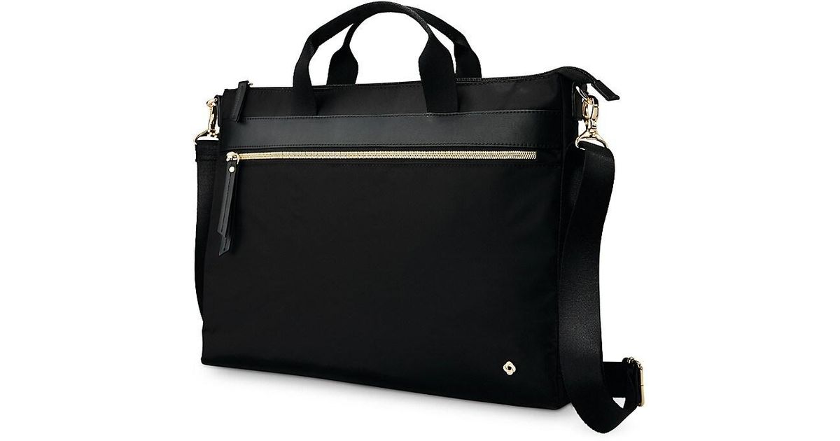 Samsonite Mobile Solution Convertible Slim Briefcase in Black | Lyst