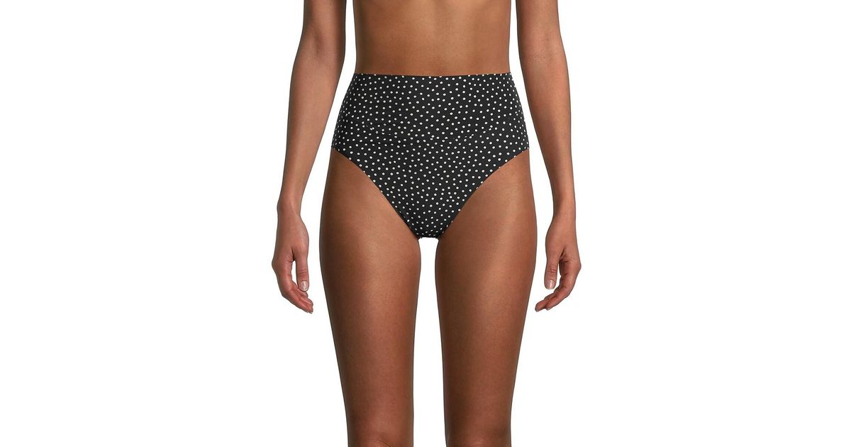 Skinny Dippers Synthetic Tic Tac Toe Dream Bikini Bottom In Black skinny-dippers-synthetic-tic-tac-toe-dream-bikini-bottom-in-black