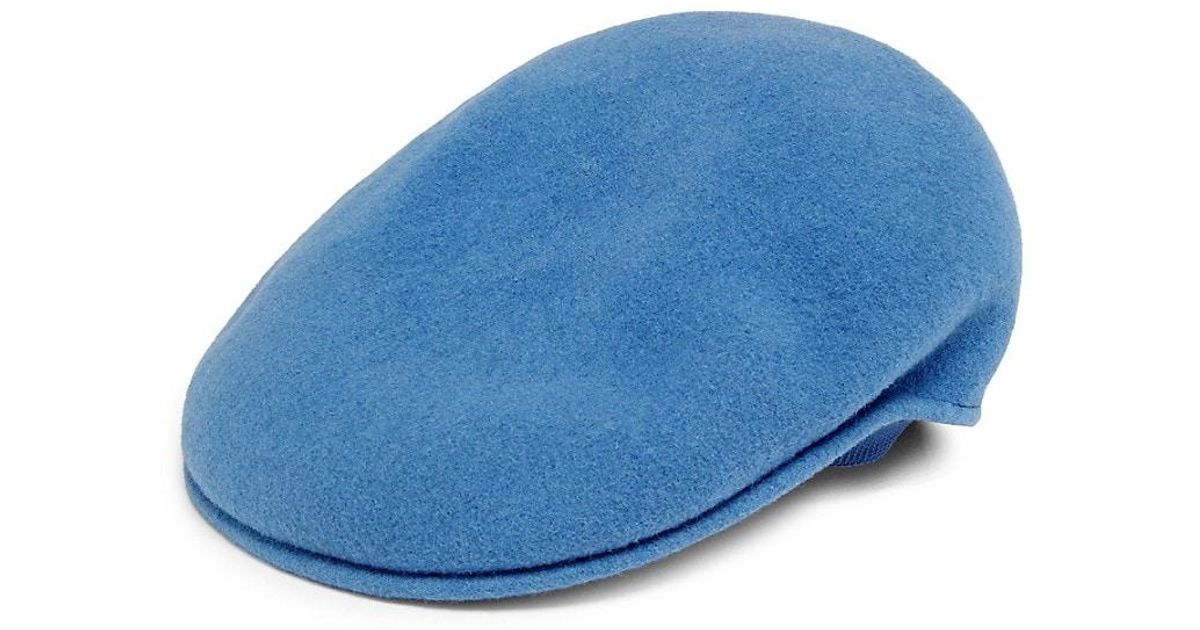 Kangol Wool Ascot Cap in Blue for Men | Lyst