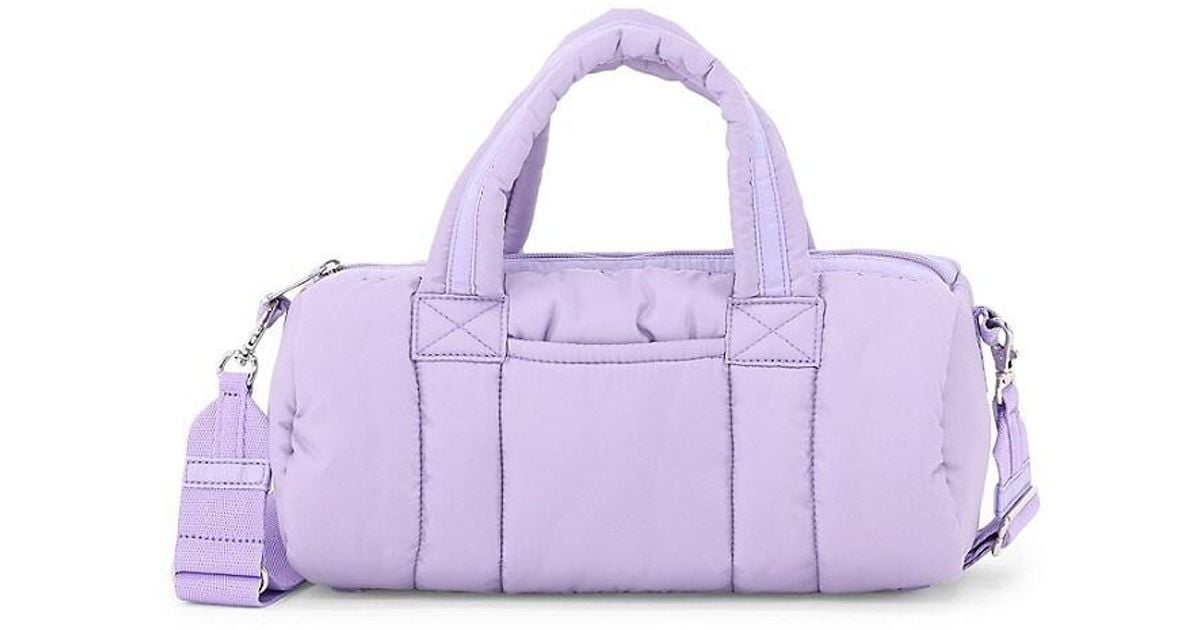 LeSportsac Sheen Shoulder Roll Bag in Purple | Lyst UK