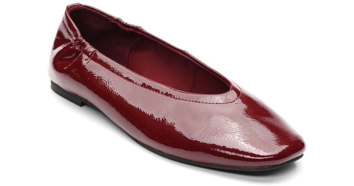 Sanctuary Gigi Ballet Flat Wine in Red | Lyst