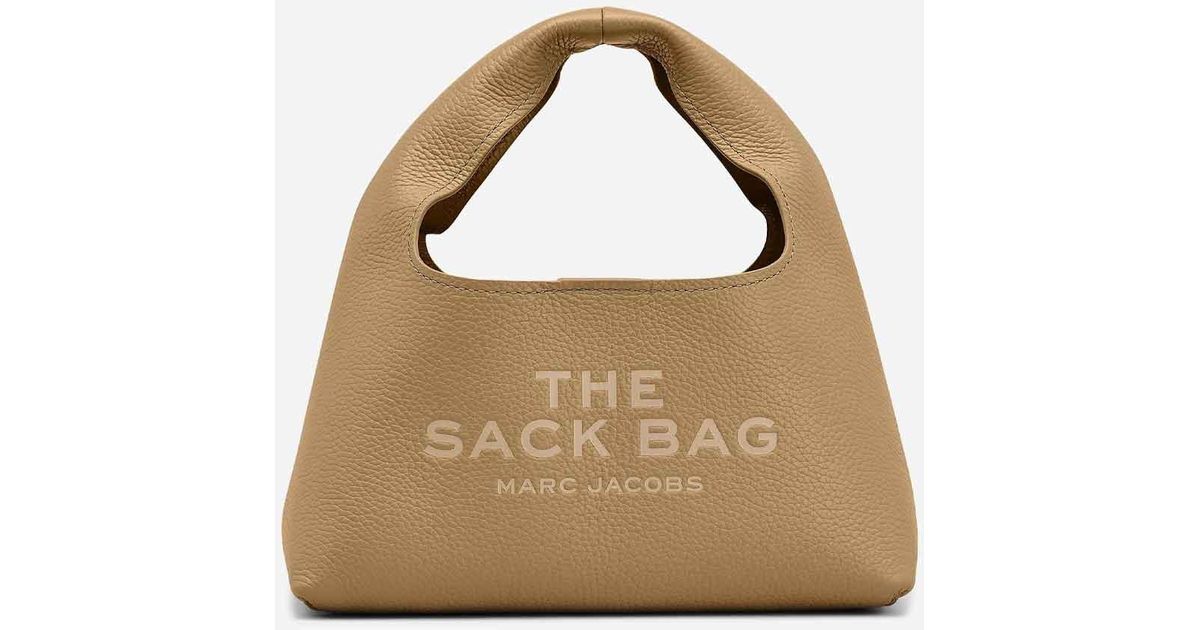 Marc Jacobs Mini Sack Shoulder Bag in Natural | Lyst