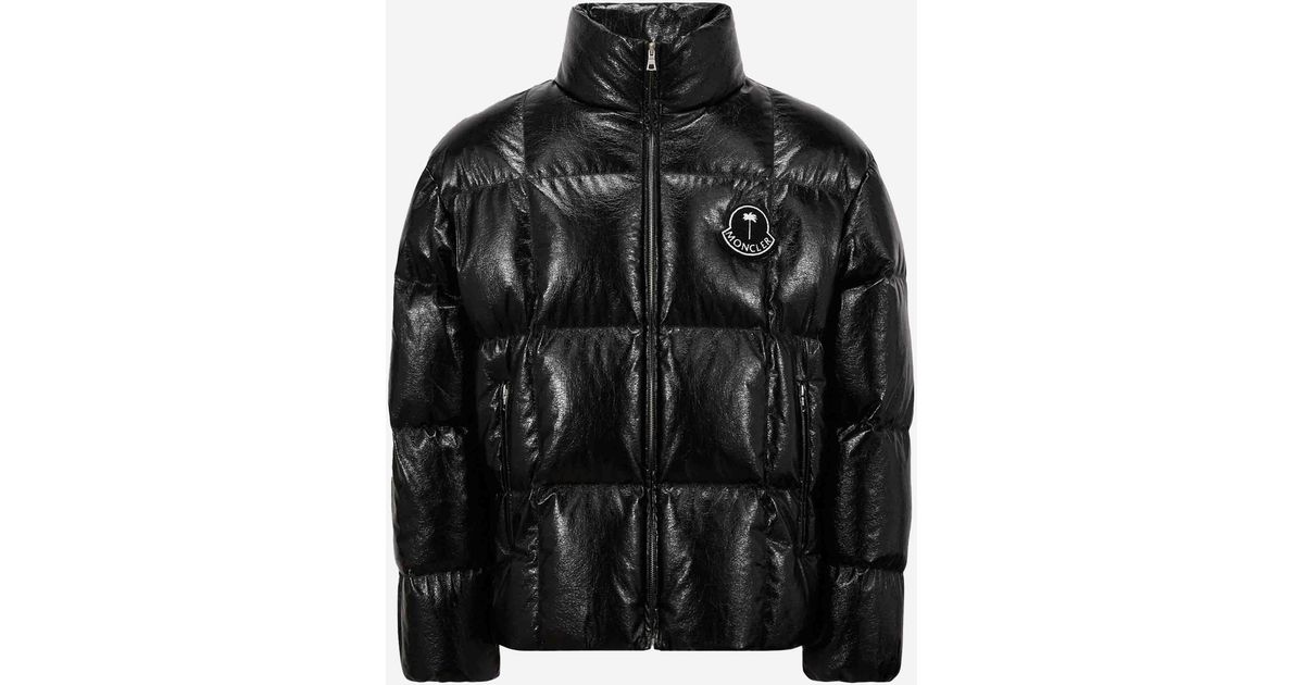 Moncler Genius Simoom Quilted Coat in Black for Men | Lyst UK
