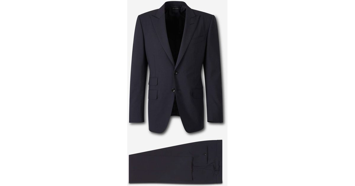 Tom Ford O'Connor Straight Suit in Blue for Men | Lyst UK