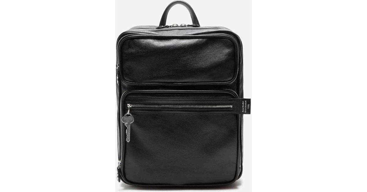 Acne Studios Camero Gym Backpack in Black for Men | Lyst UK