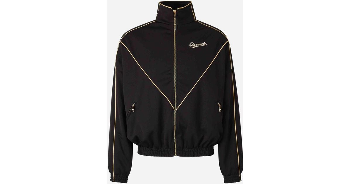 Willy Chavarria Ruff Rider Jacket in Black for Men | Lyst