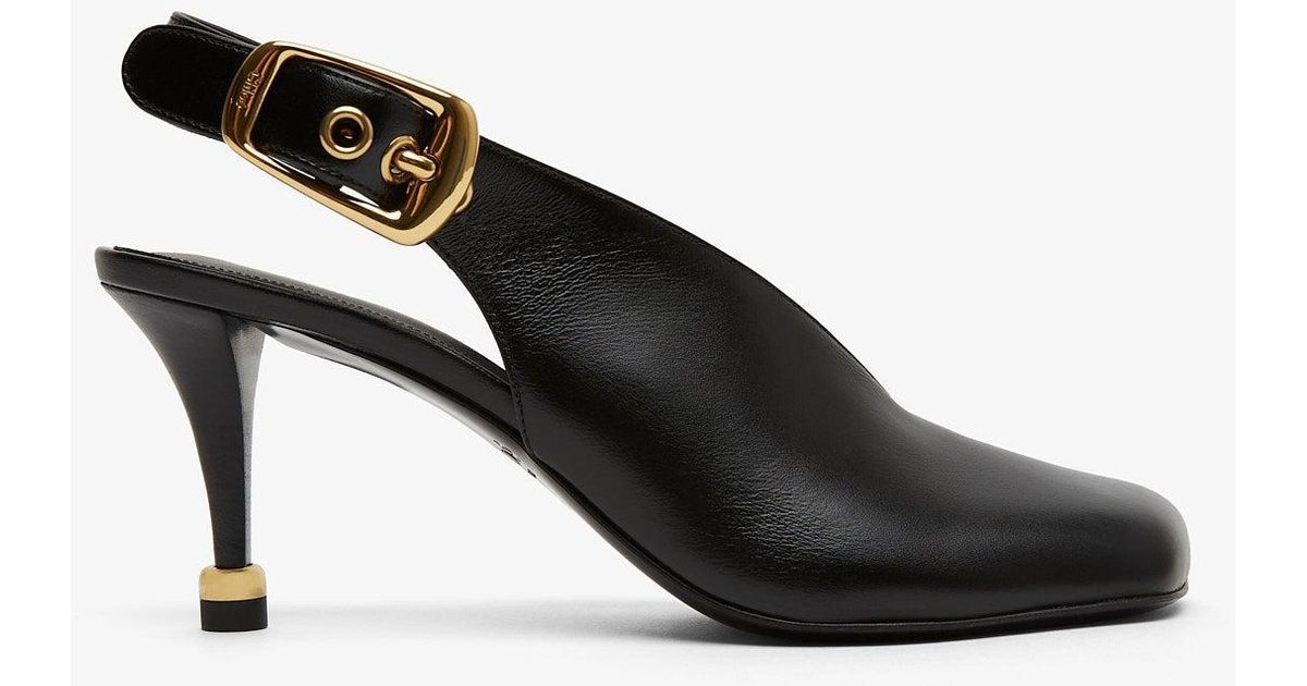 Chloé Andrea Black Slingback Pumps | Lyst UK