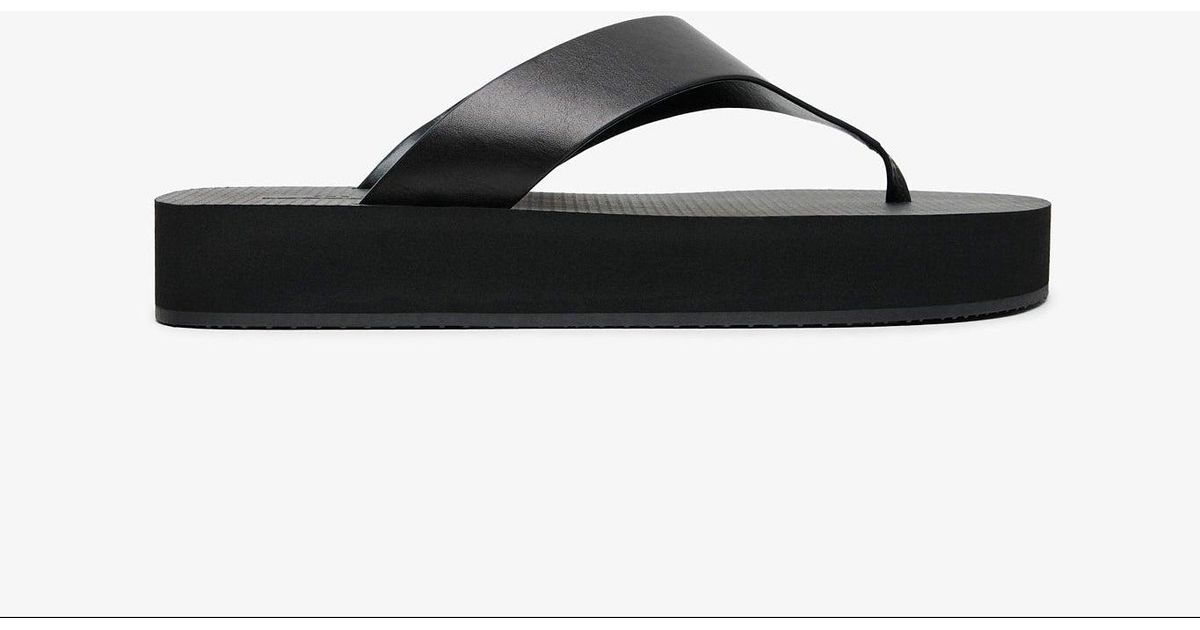 The Row Dune Flatform Ginza Black Slides | Lyst UK