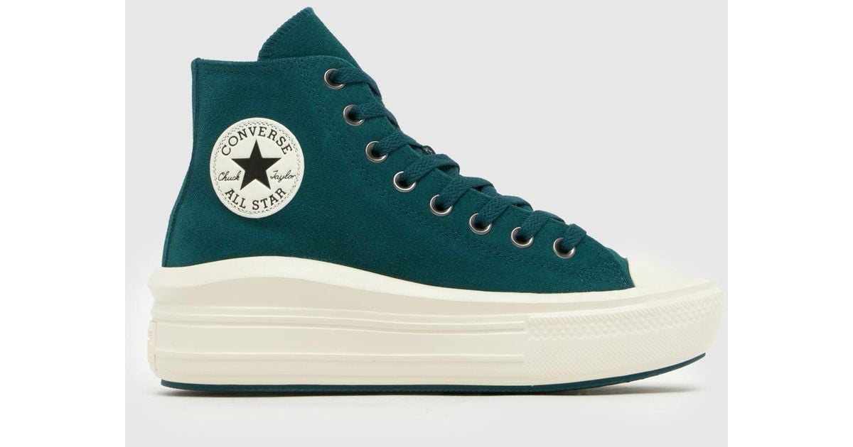 Converse All Star Move Trainers in Blue | Lyst UK