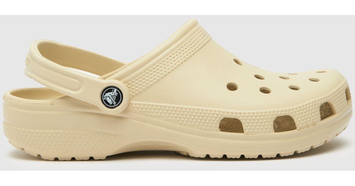 Crocs™ Classic Clog Sandals in Natural | Lyst UK
