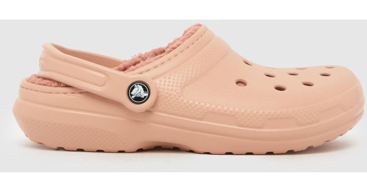 Crocs™ Classic Lined Clog Sandals in Pink | Lyst UK