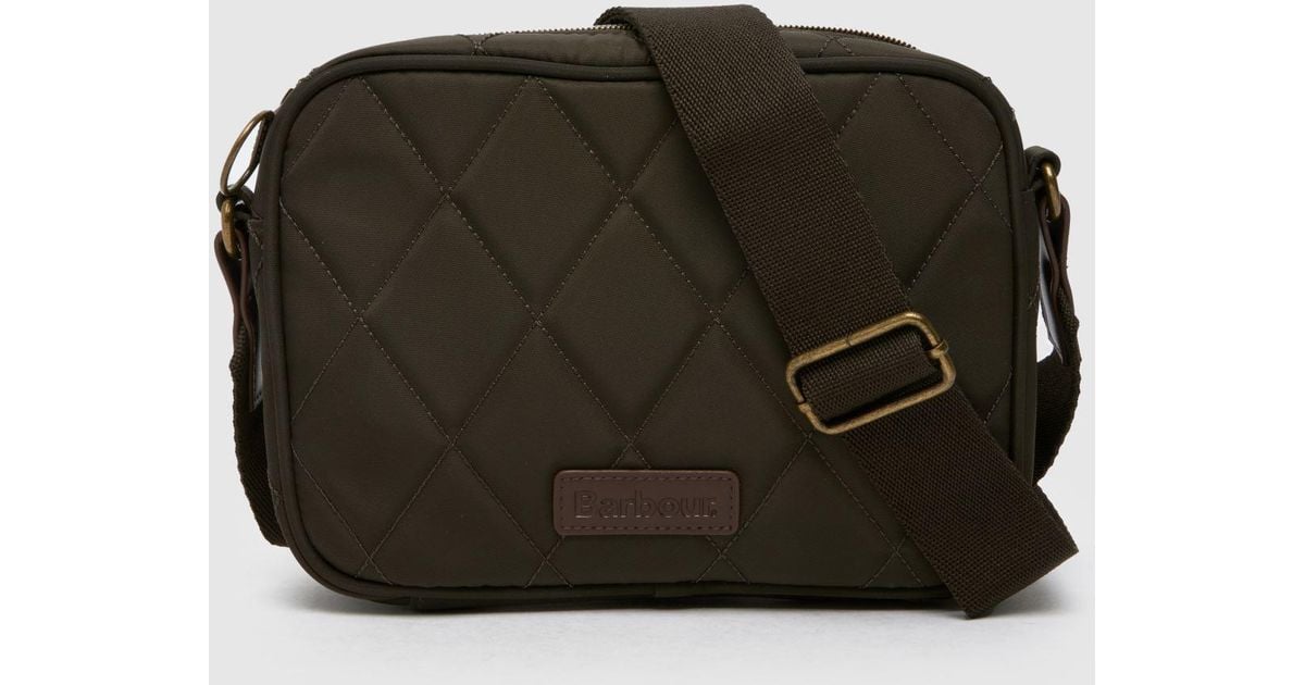 Barbour Quilted Crossbody Bag in Green | Lyst UK