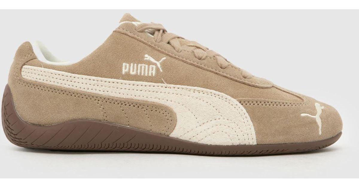PUMA Speedcat Trainers in Brown | Lyst UK