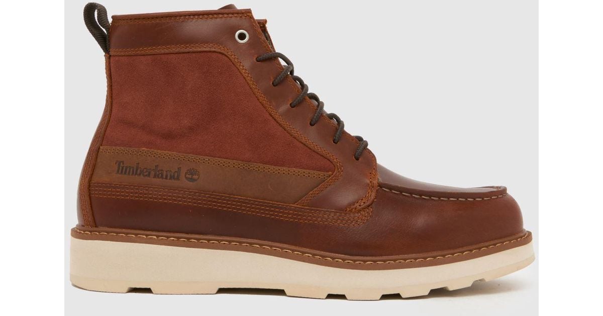 Timberland Britton Mills Waterproof Boots in Brown for Men | Lyst UK