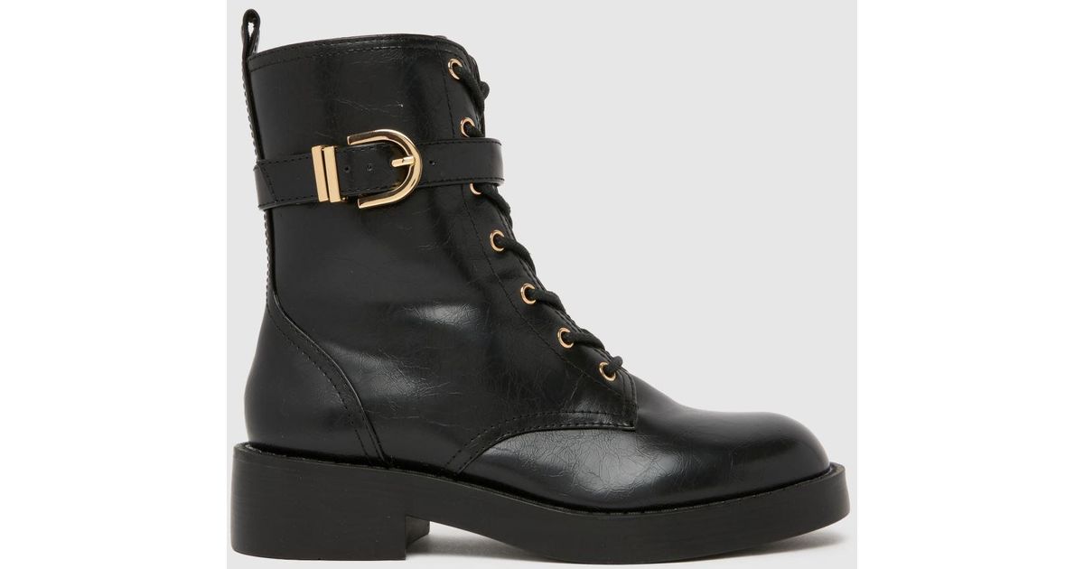schuh Ada Classic Boots in Black | Lyst UK