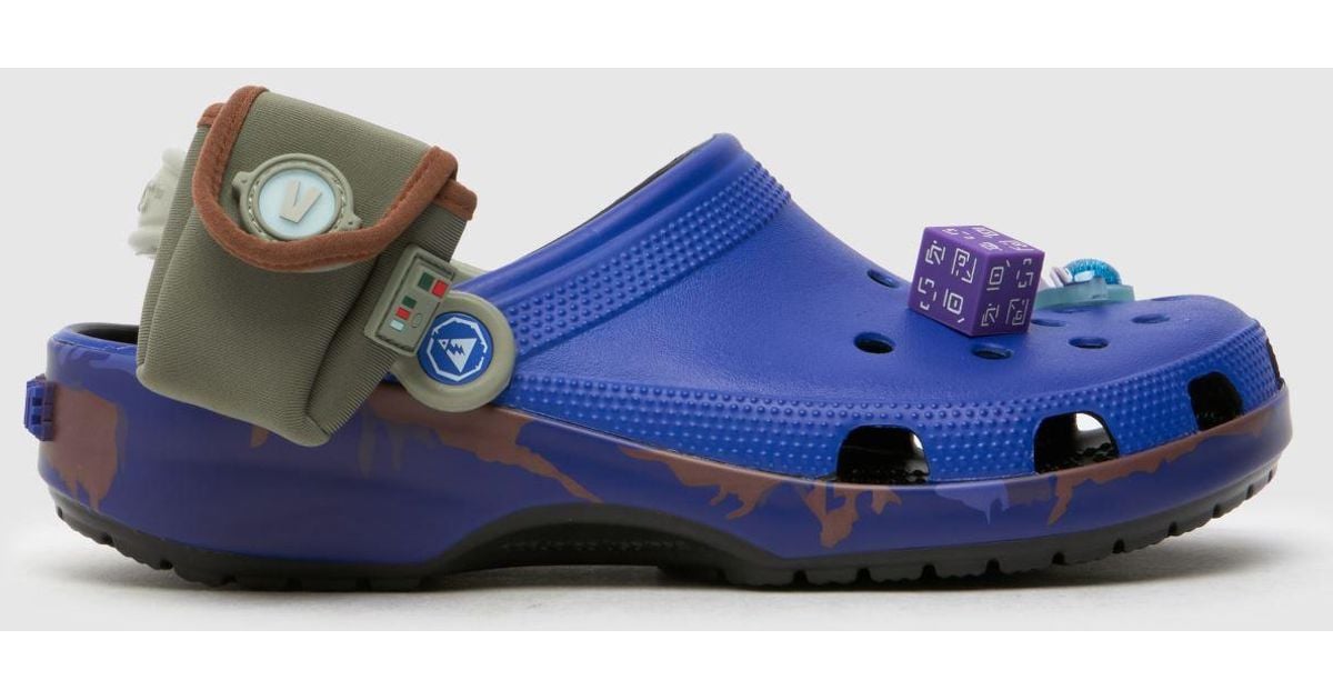 Crocs™ X Fortnite Battle Bus Clog Sandals in Blue for Men | Lyst UK