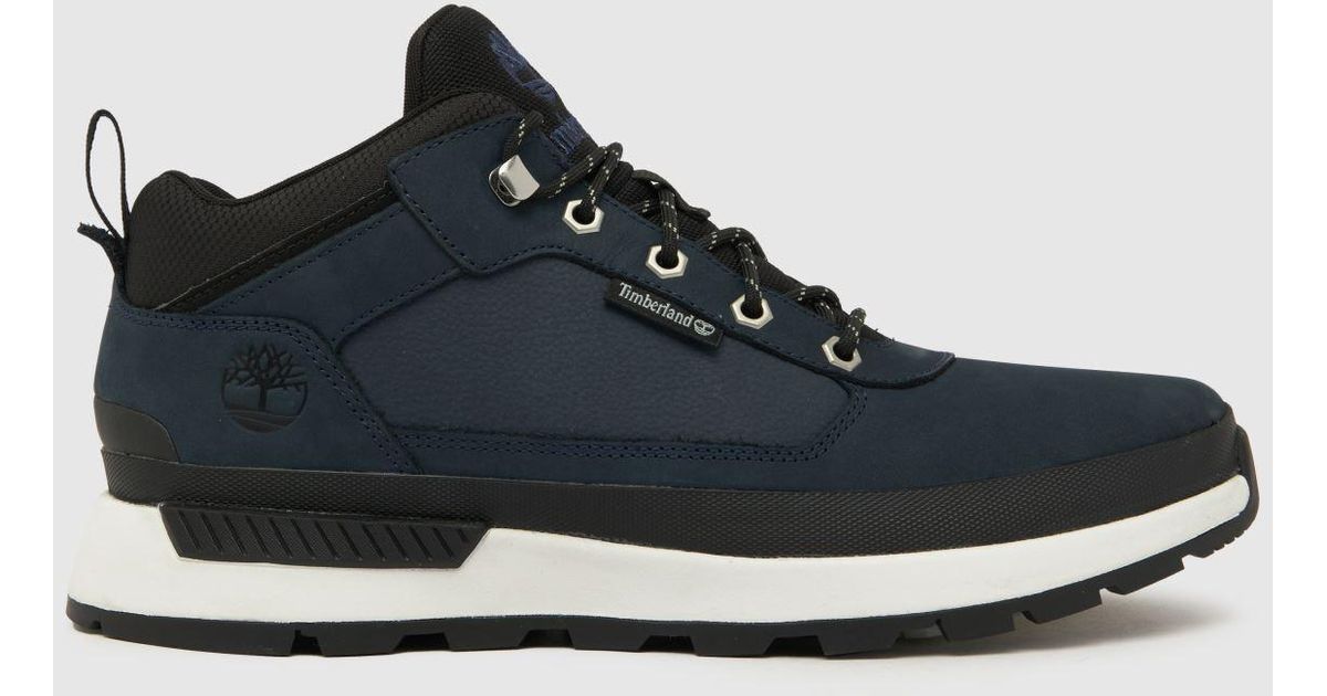 Timberland Field Trekker Low Boots in Blue for Men | Lyst UK