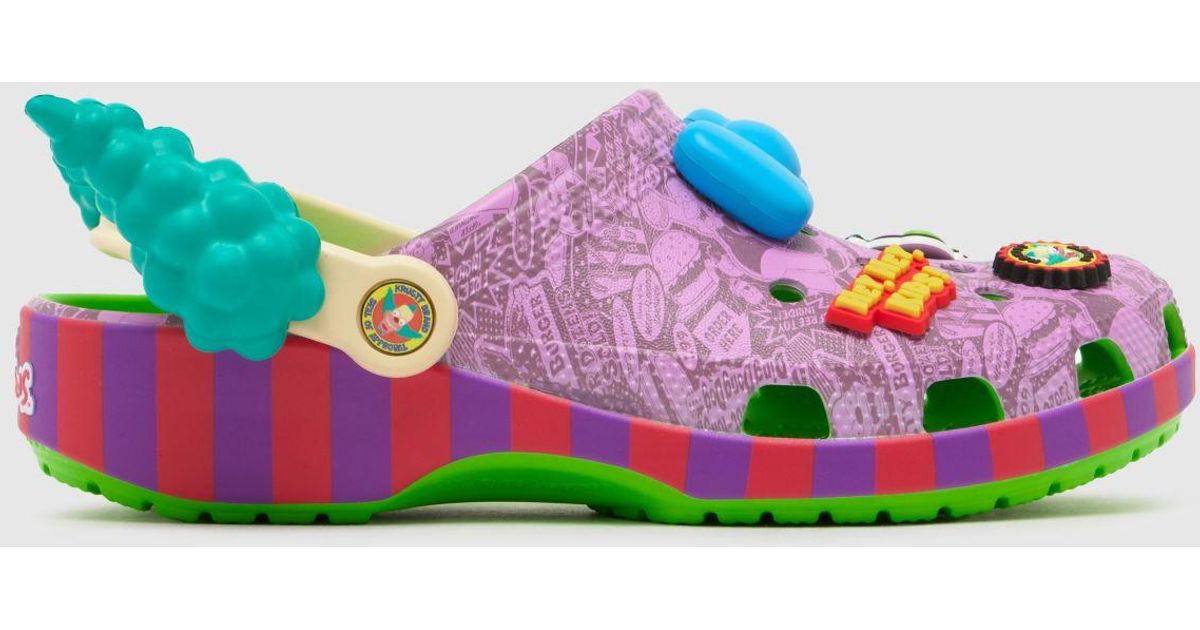Crocs™ X The Simpsons Classic Clog Sandals in Green | Lyst UK