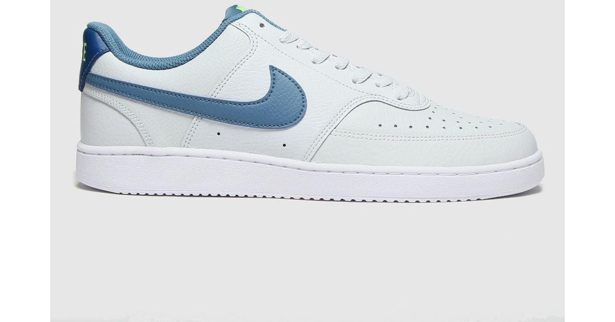 Nike Court Vision Low Trainers in Grey for Men | Lyst UK