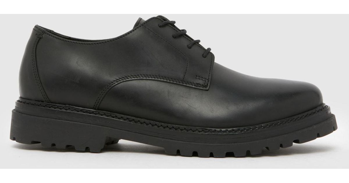 schuh Payton Leather Lace Up Shoes in Black for Men | Lyst UK