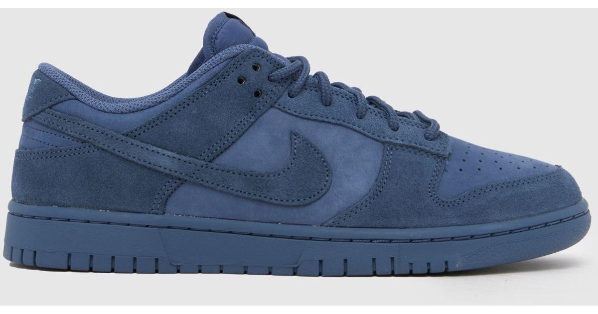 Nike Dunk Low Trainers in Blue for Men | Lyst UK
