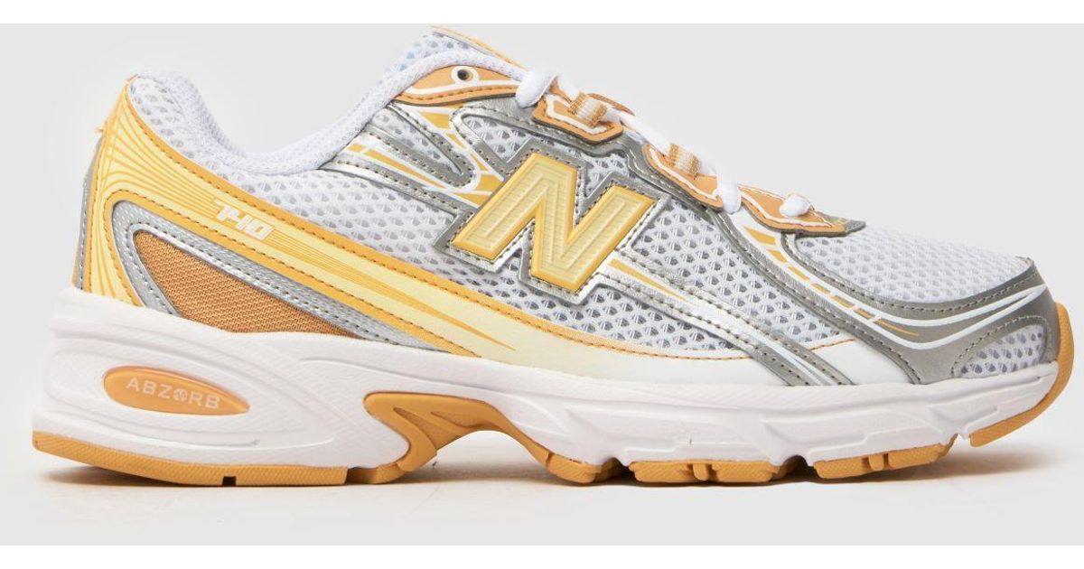 New Balance 740 Trainers in White | Lyst UK