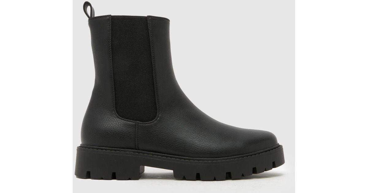 schuh Atlanta Chunky Chelsea Boots in Black | Lyst UK